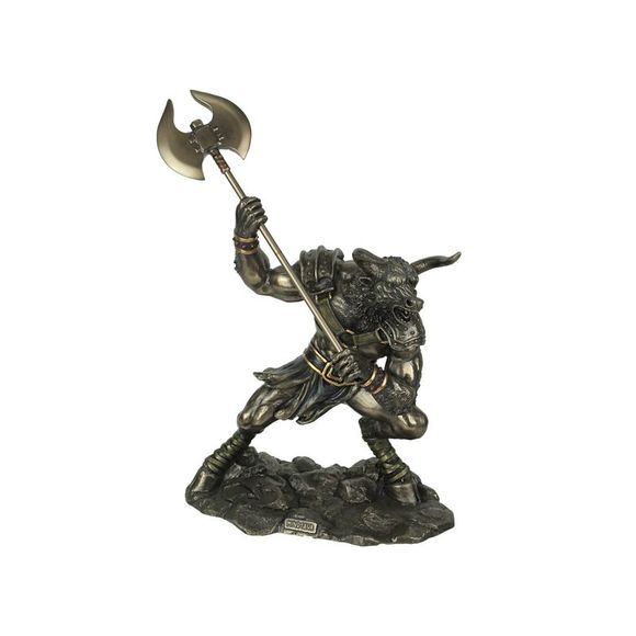 Veronese Design | Art | Greek Mythology Battle Ready Minotaur Bull Man ...
